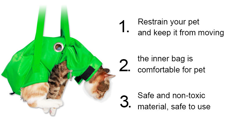 Cat Restraint Bag, Pet Dog Grooming Bag-PET SUPPLIES